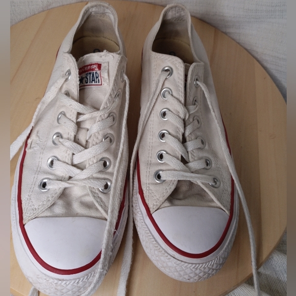 Converse | Shoes | Converse Canvas All Star Low Top Worn Distressed ...